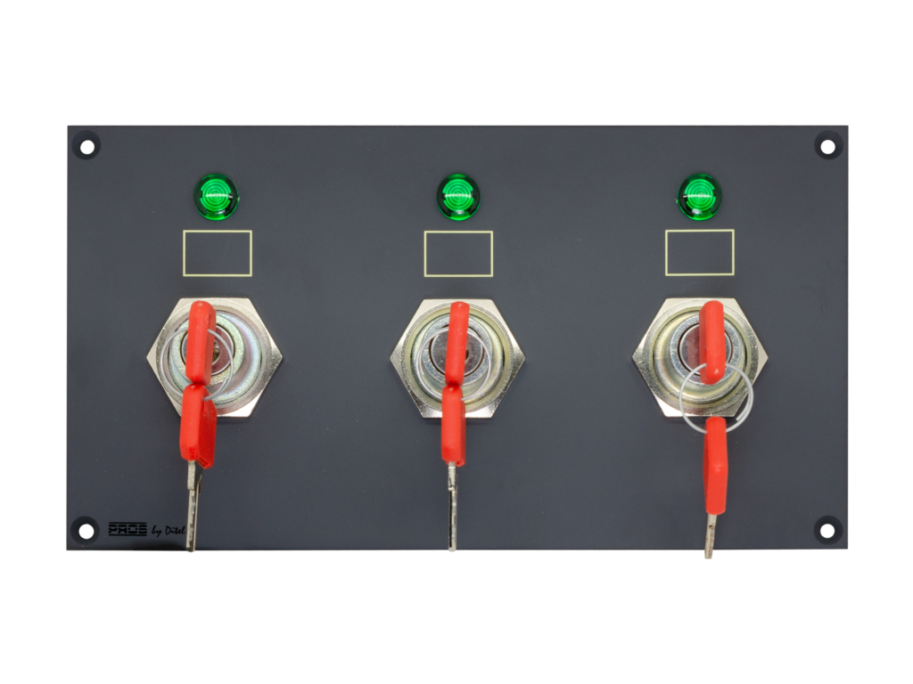 3 BATTERY SWITCHES 300A (PEAK 3000A) 24V DC MODULE - PROS by DITEL